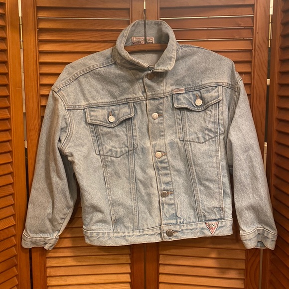 Guess | Jackets & Coats | Vintage Guess Jean Jacket | Poshmark
